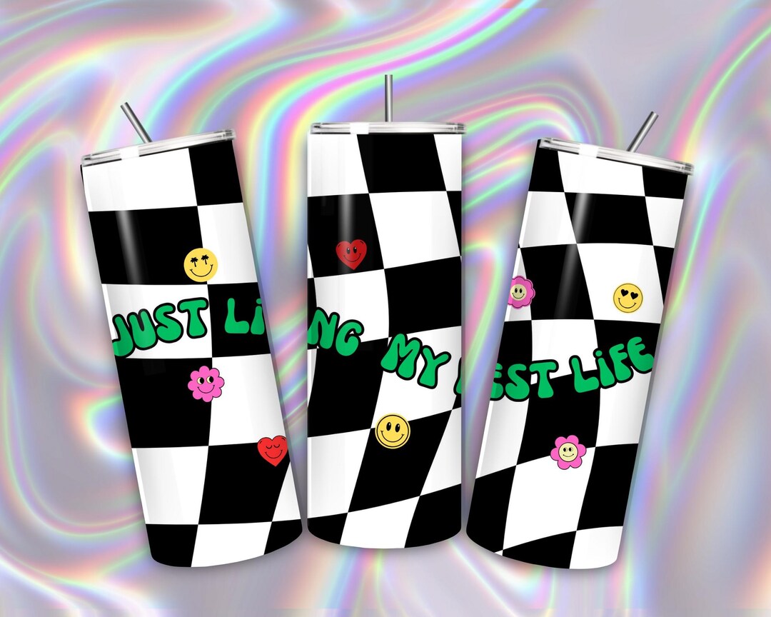 Y2K Tumbler PNG Digital Download – Retro Cup Design | 20oz Wrap ...
