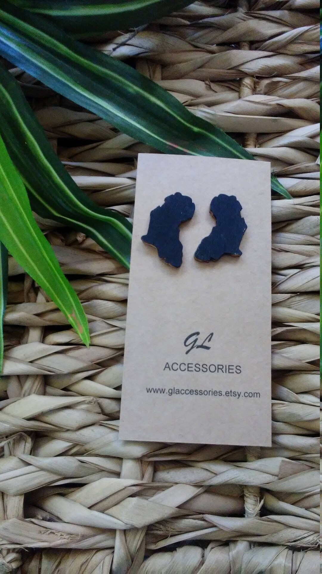 Africa Stud Earrings Africa Continent Stud Earrings Africa Shaped ...