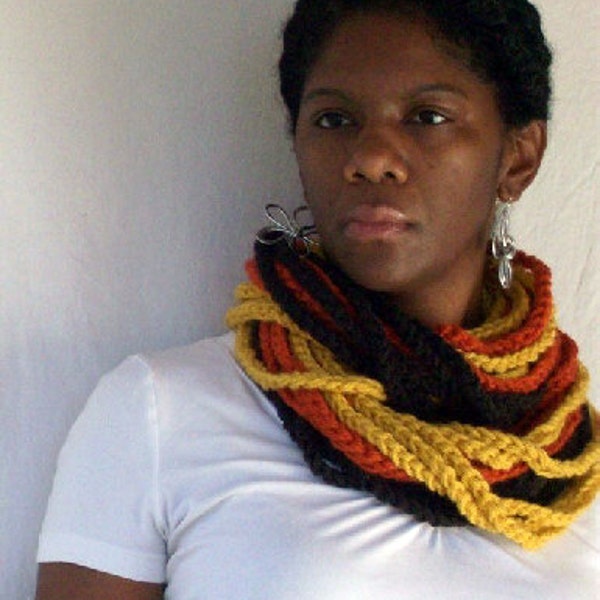 Crochet Chain Scarf - Etsy