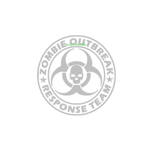 Zombie Car Decal - Etsy