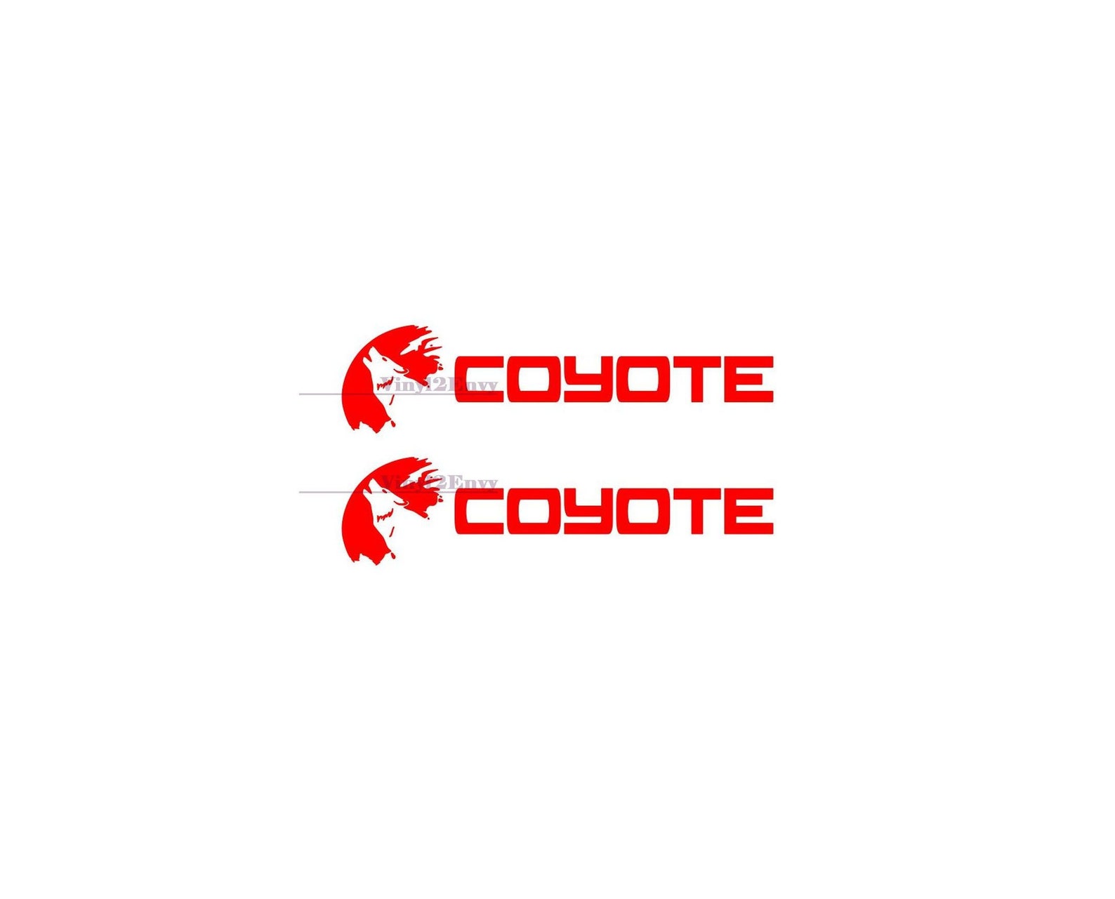 2 X Coyote 5.0 Ford Mustang Decal Car Decal Vinyl Car - Etsy