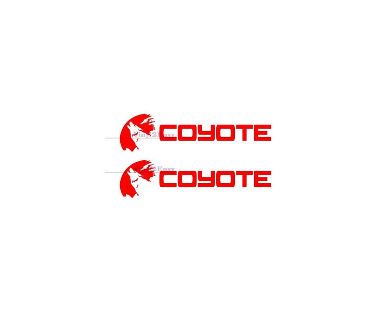 2 X Coyote 5.0 Ford Mustang Decal Car Decal Vinyl Car - Etsy