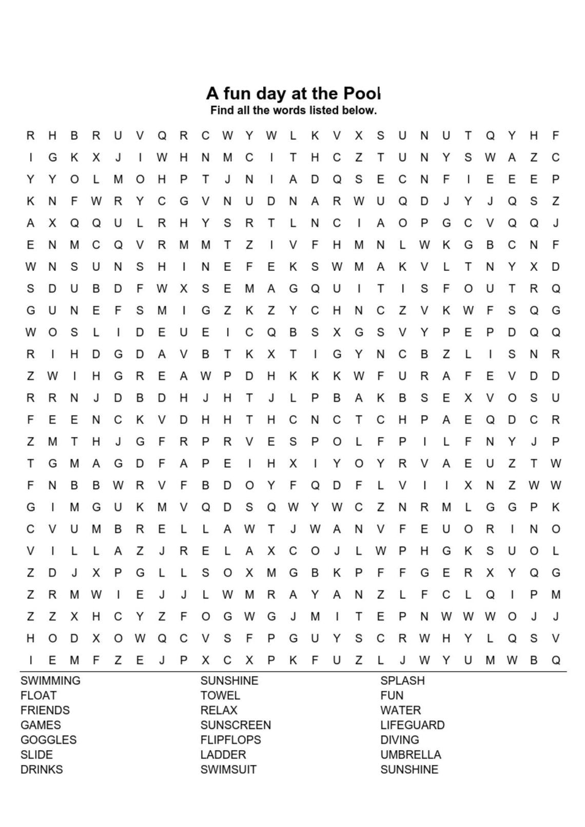 Ultimate Word Search Fun - Instant Download Puzzle Book for All Ages ...