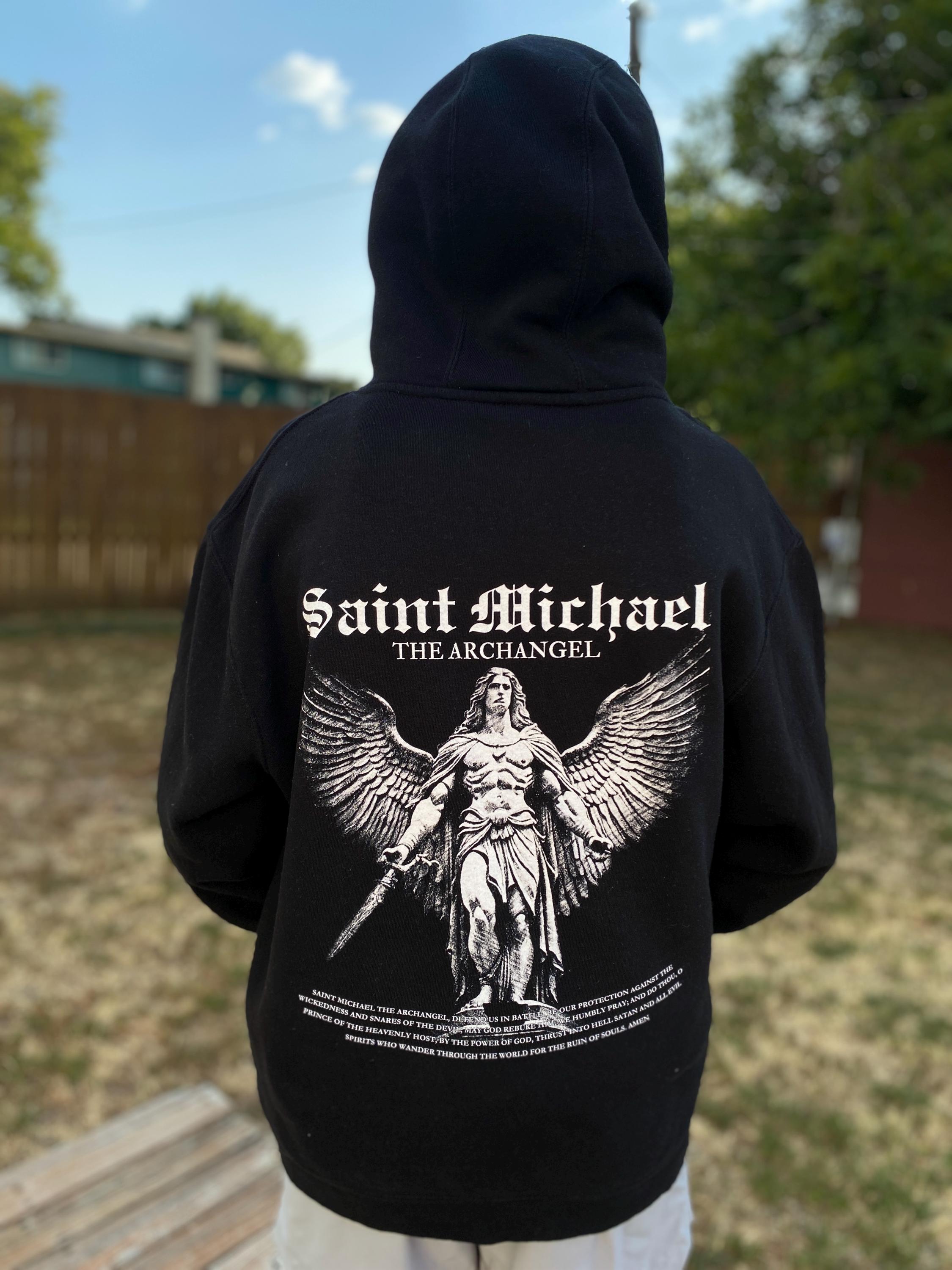 Saint Michael the Archangel (lightweight) Hoodie - Etsy