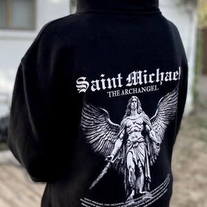 Saint Michael the Archangel (lightweight) Hoodie - Etsy