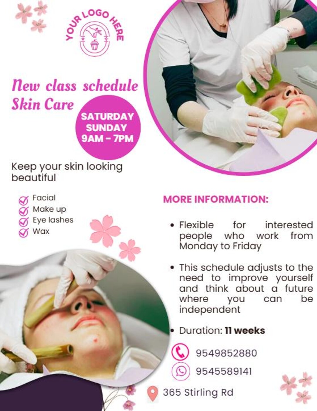 Editable Template for Women's Day in Beauty Salon - Canva - Etsy