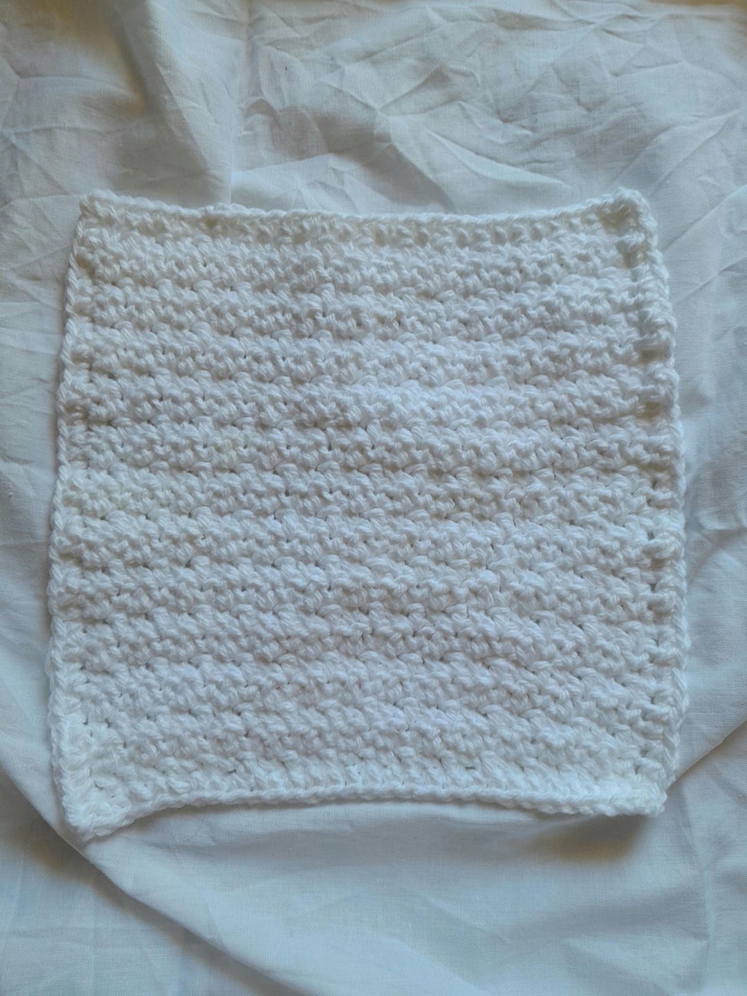 Face Cloth Pattern - Crochet - Etsy