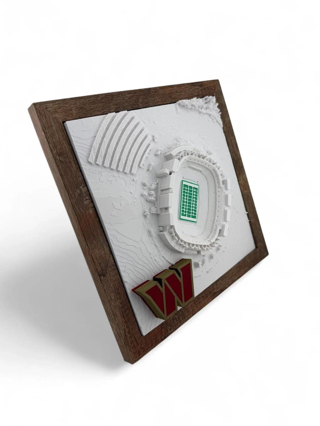 Washington Commanders 3D Topographic Stadium Map Art: NFL Fan Gift - 11 ...