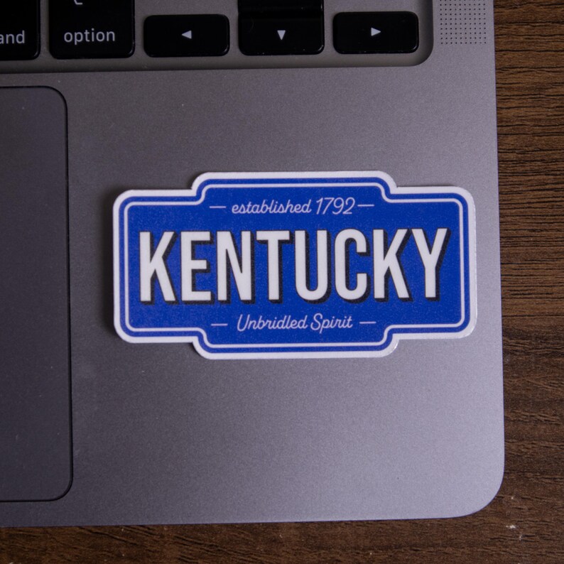 Kentucky Badge Sticker - Etsy