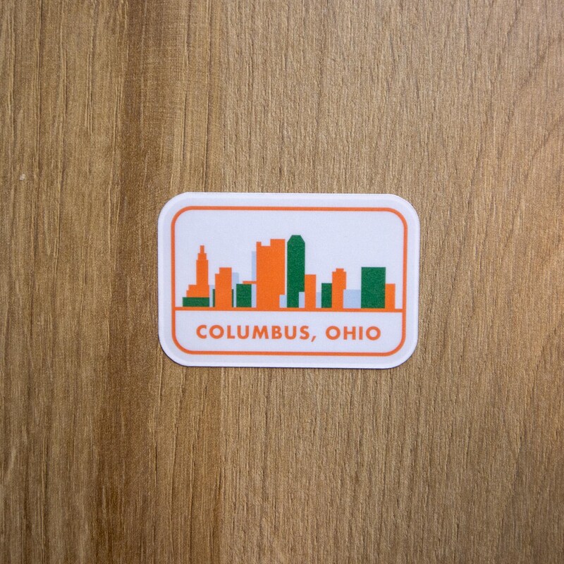Columbus Skyline - Etsy
