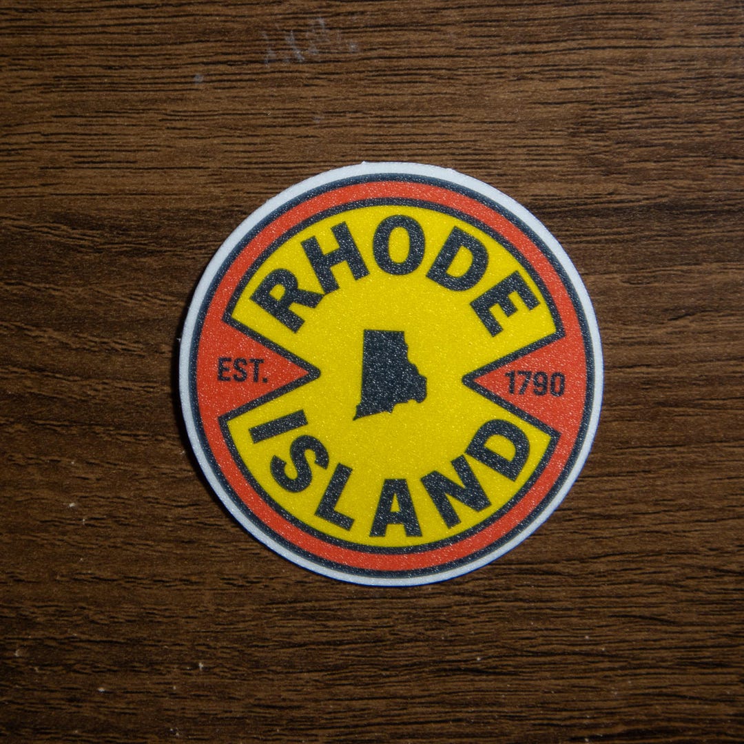 Rhode Island Sticker - Etsy