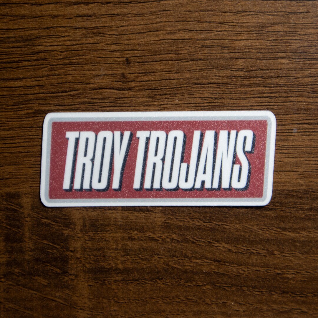 Troy Trojans Sticker - Etsy