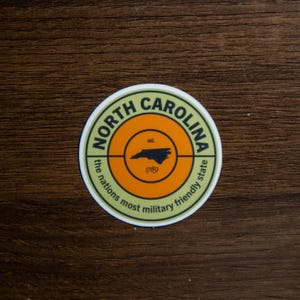 North Carolina Sticker - Etsy