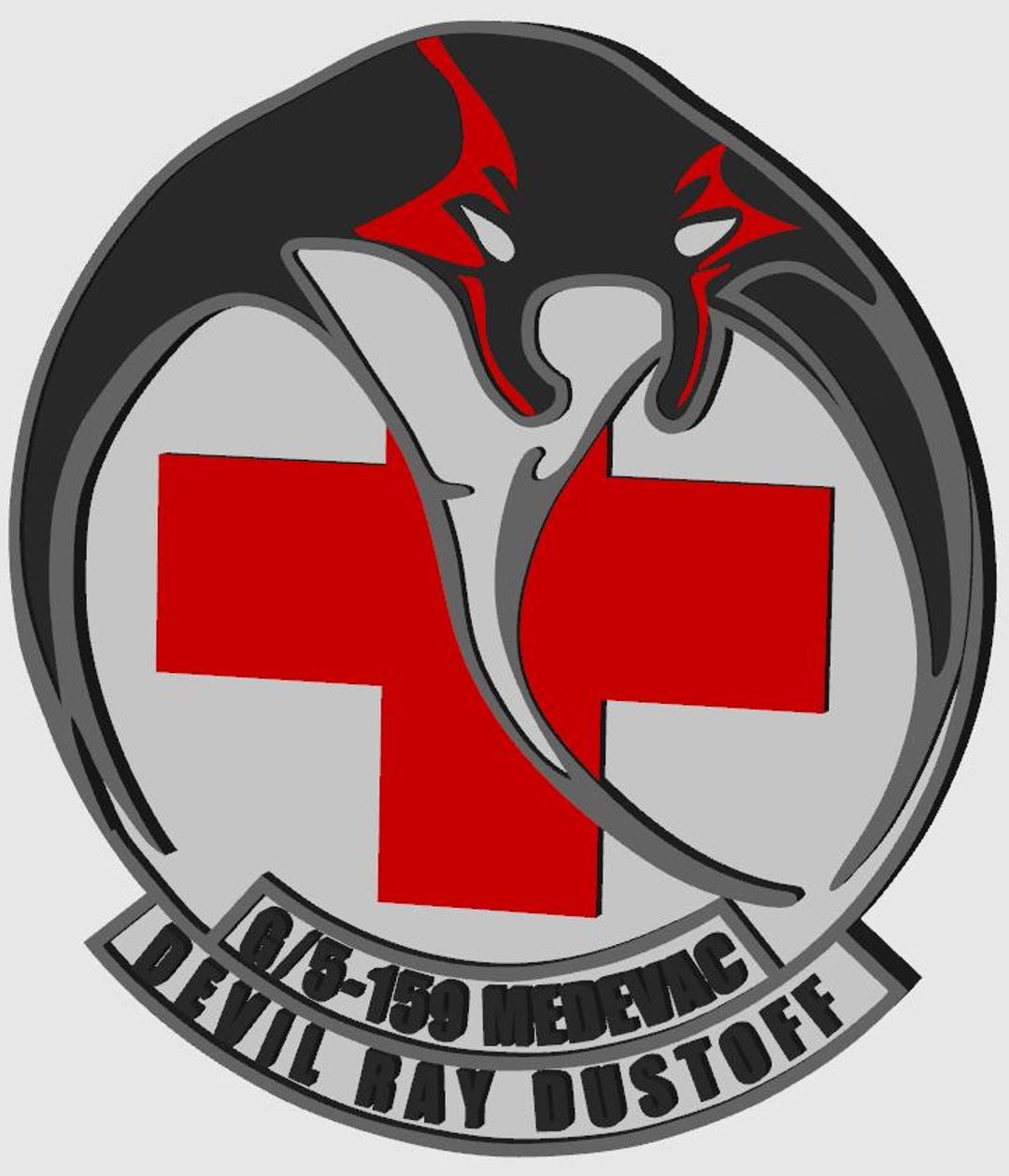 G CO 5-159th GSAB Devil Ray DUSTOFF - Etsy