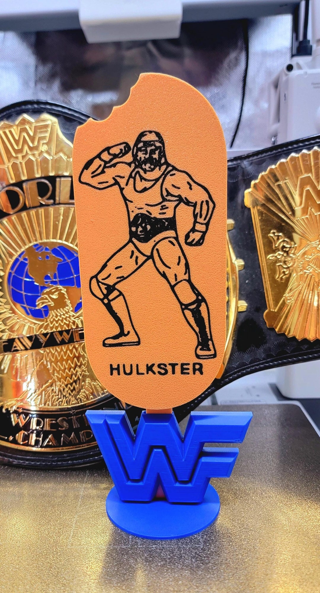 Wwf-inspired Ice Cream Bar Collectible Made to Order Multicolor 3D ...