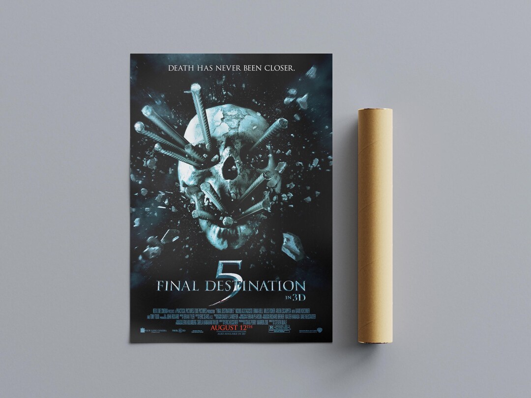 Final Destination 5 Movie Poster Frameless Cinema Wall Art Posters ...