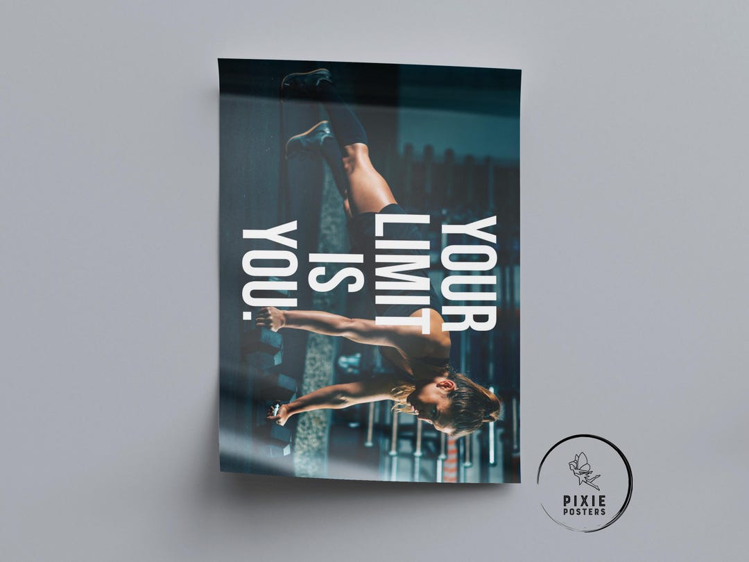 Gym Wall Art Motivational Posters Exercise Poster Workout Prints 064 - Etsy