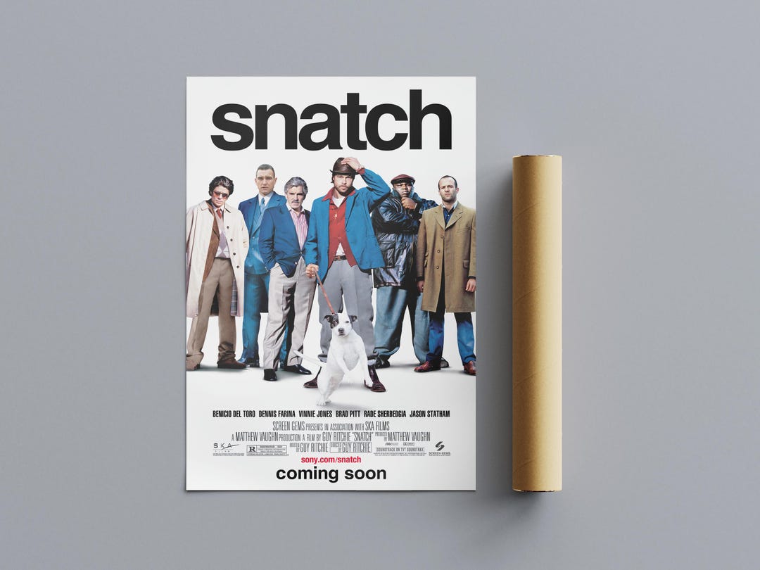 Snatch Movie Poster Frameless Wall Art Posters Prints - Etsy