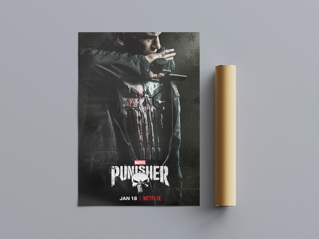 Punisher Series Poster Frameless Cinema Wall Art Posters Prints - Etsy
