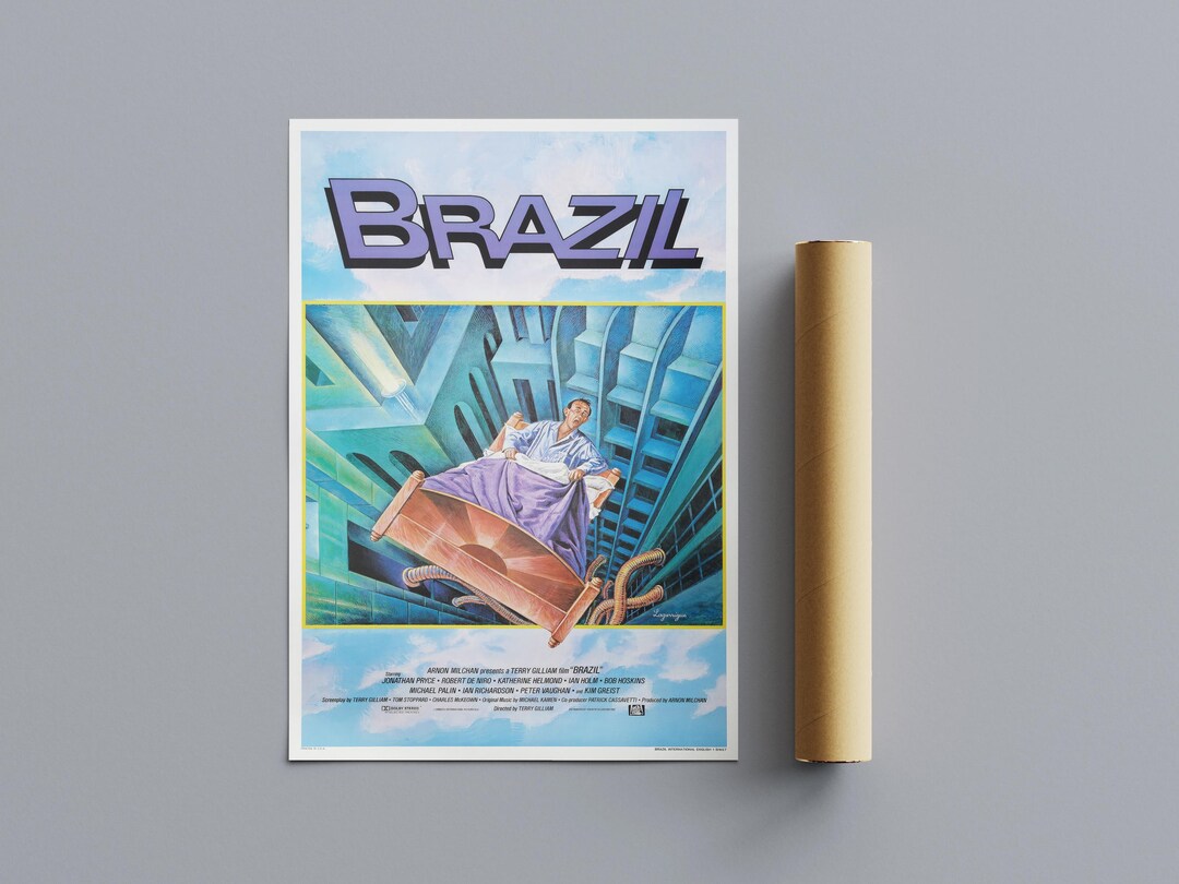 Brazil Movie Poster Frameless Cinema Wall Art Posters Prints - Etsy