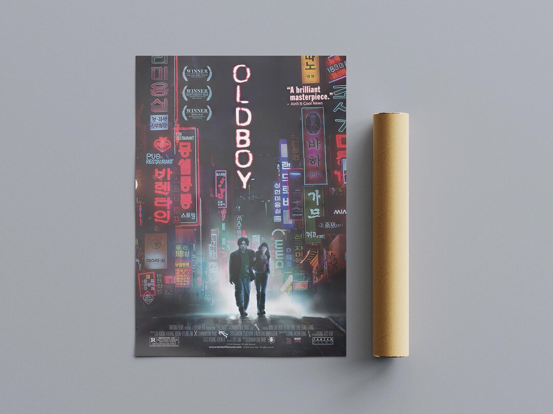 Oldboy Movie Poster Frameless Wall Art Posters Prints - Etsy