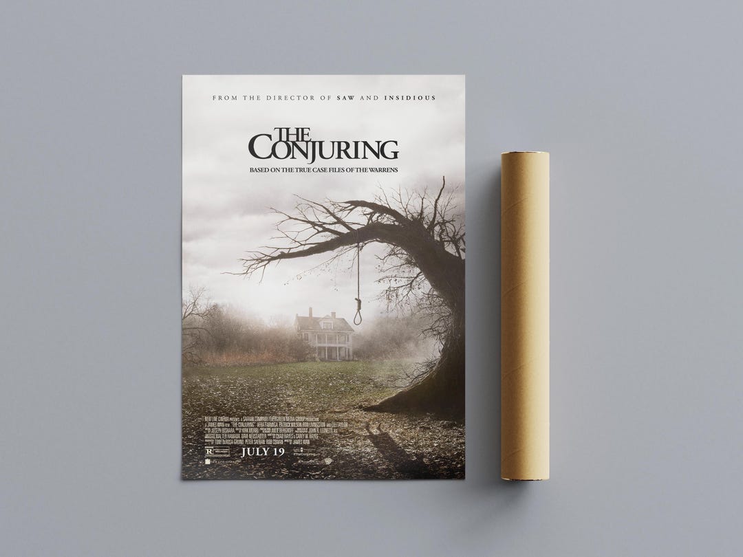 The Conjuring Movie Poster Frameless Cinema Wall Art Posters Prints - Etsy