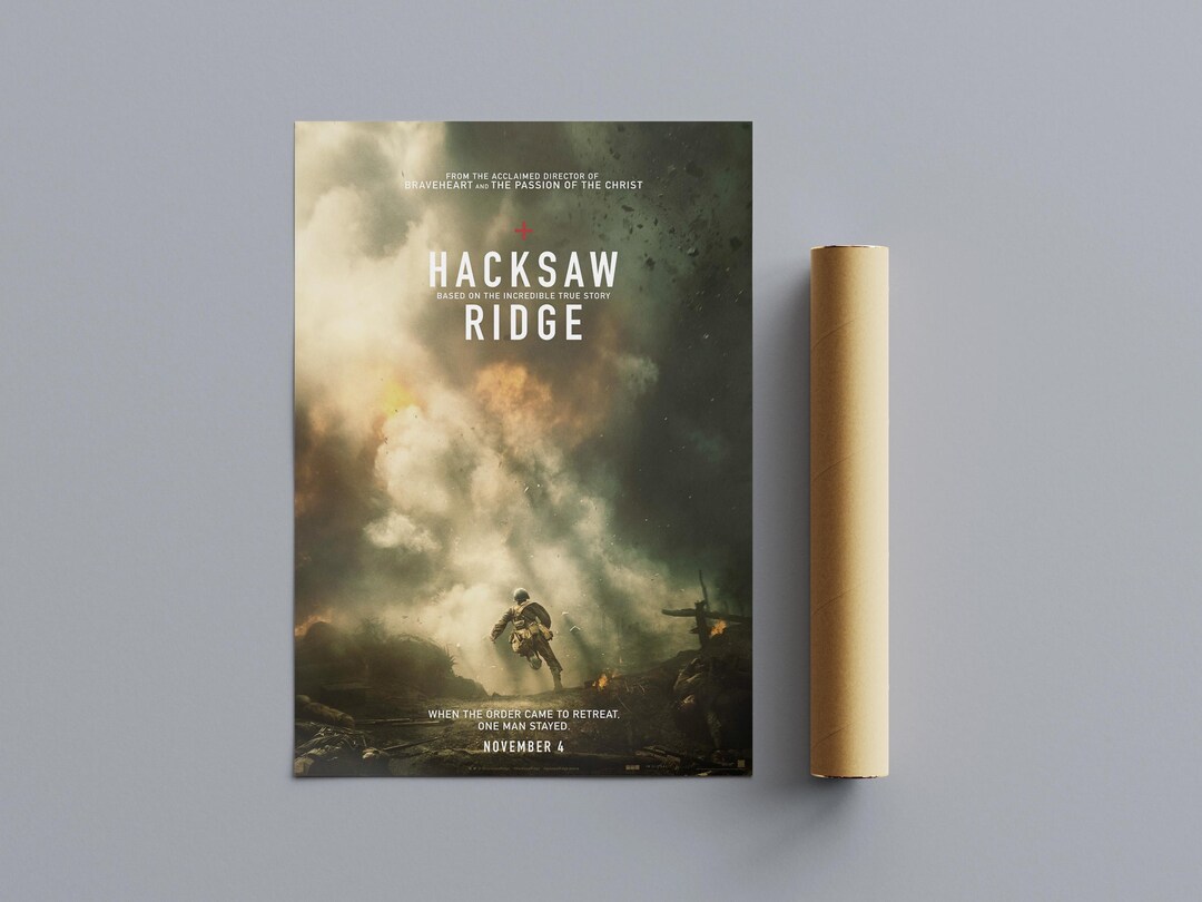 Hacksaw Ridge Movie Poster Frameless Wall Art Posters Prints - Etsy