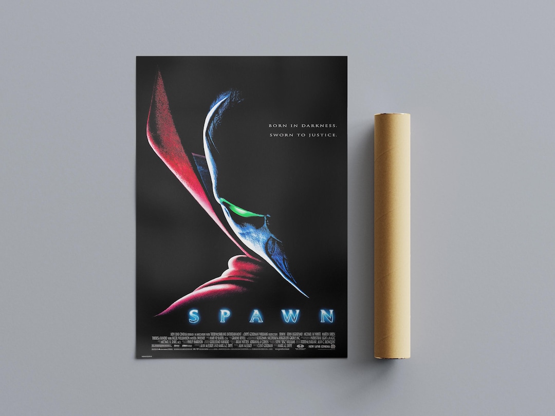 Spawn Movie Poster Frameless Cinema Wall Art Posters Prints - Etsy