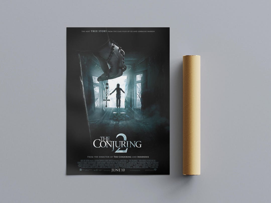 The Conjuring 2 Movie Poster Frameless Cinema Wall Art Posters Prints ...