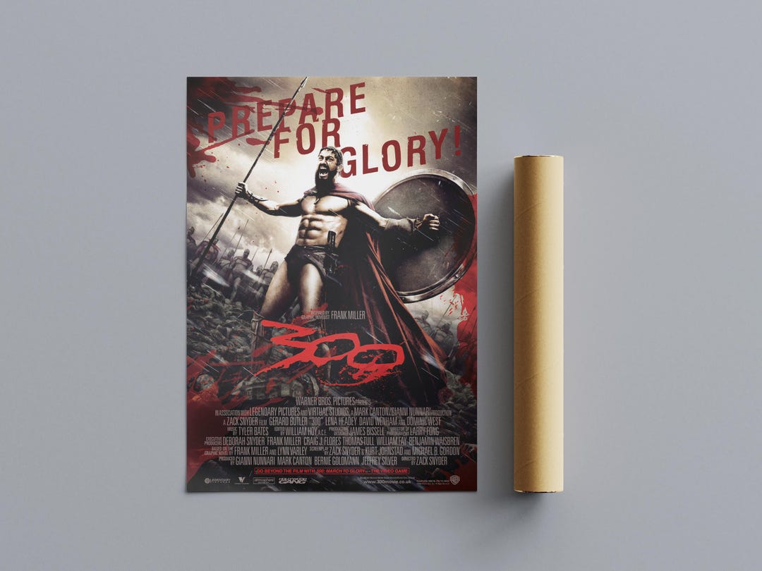 300 Movie Posters Frameless Wall Art Poster Prints - Etsy