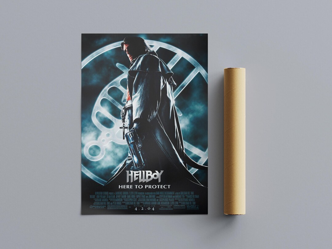 Hellboy Movie Poster Frameless Cinema Wall Art Posters Prints - Etsy