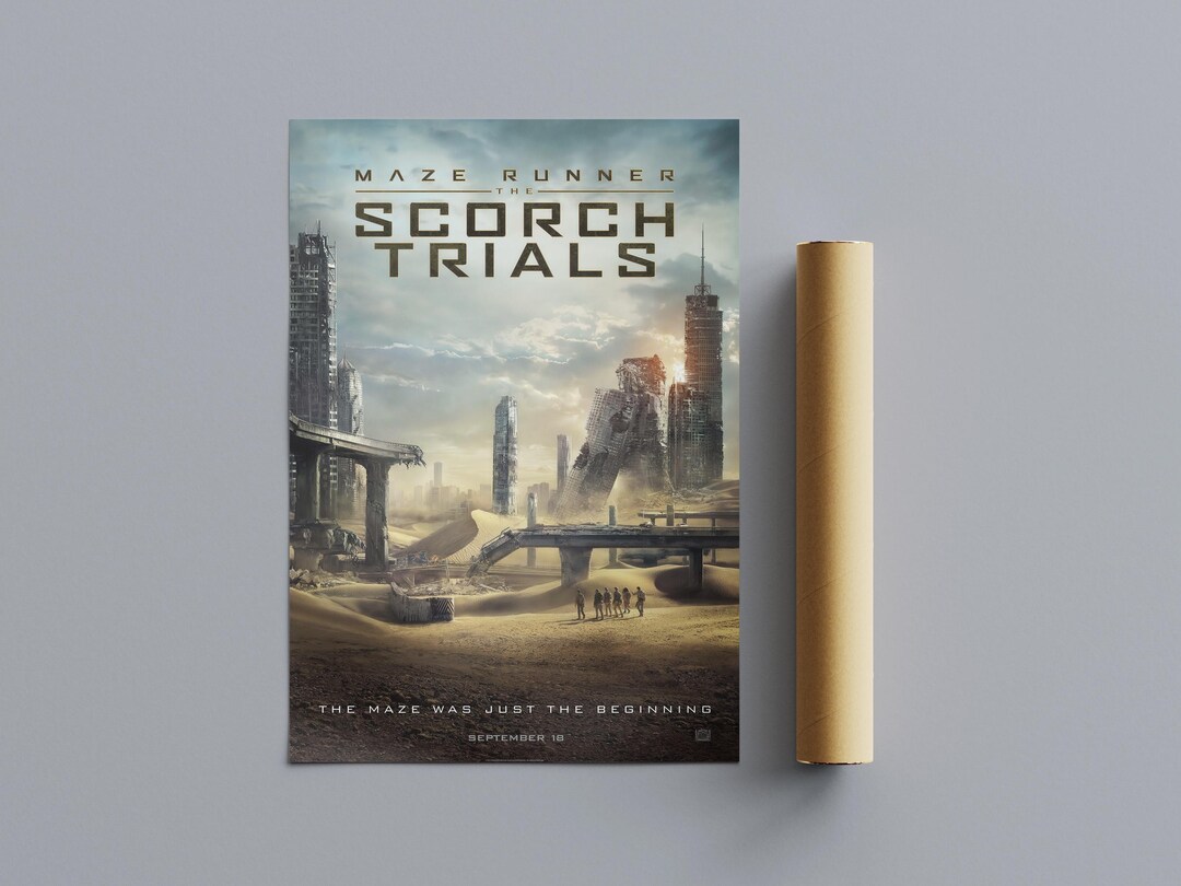 Maze Runner 2 Movie Poster Frameless Cinema Wall Art Posters Prints - Etsy