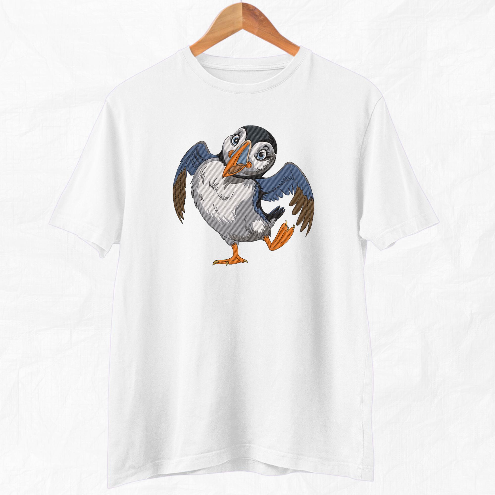 Puffin Bird Machine Embroidery Design, Seabird (cnd, Dst, Exp, Hus, Jef ...