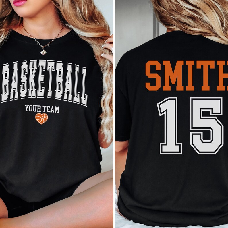 Custom Basketball Mom Shirt: Game Day Comfort Colors Tee - Etsy