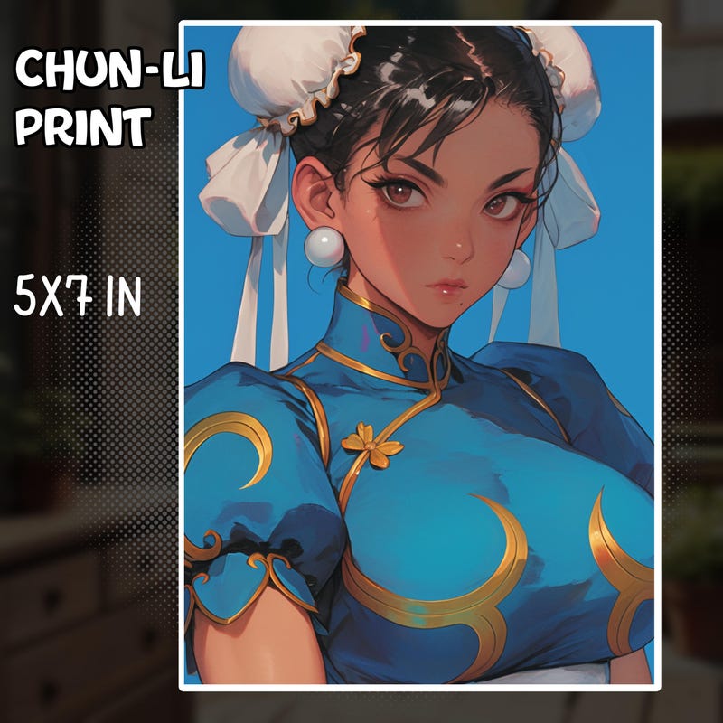 Chun Li Poster - Etsy