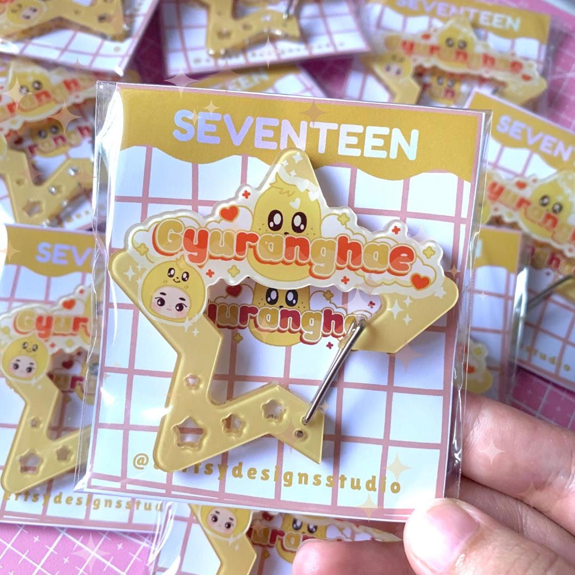 Carabiner Gyuranghae Mingyu Kpop Acrylic | Keychain Charm - Etsy