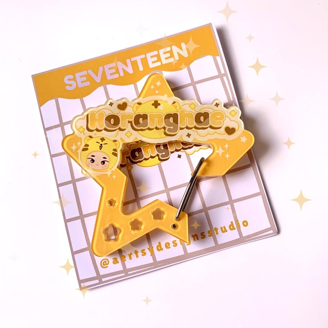 Carabiner Horanghae Hoshi Kpop Acrylic | Keychain Charm - Etsy