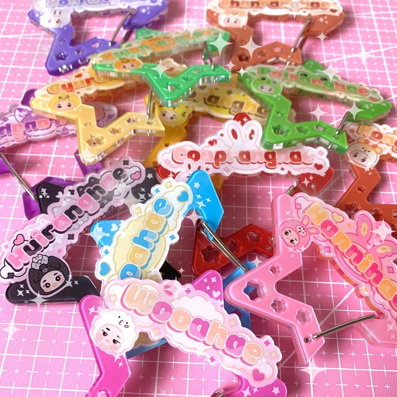 Carabiner Gyuranghae Mingyu Kpop Acrylic | Keychain Charm - Etsy