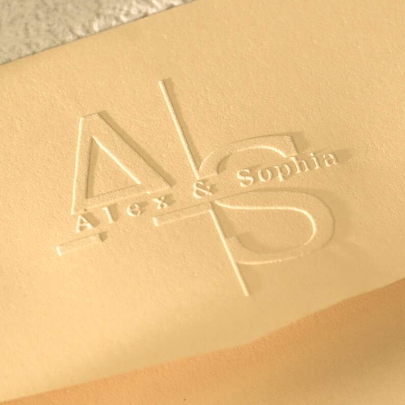 Wedding Invitation Embosser,custom Letter Embosser, DIY Wedding ...