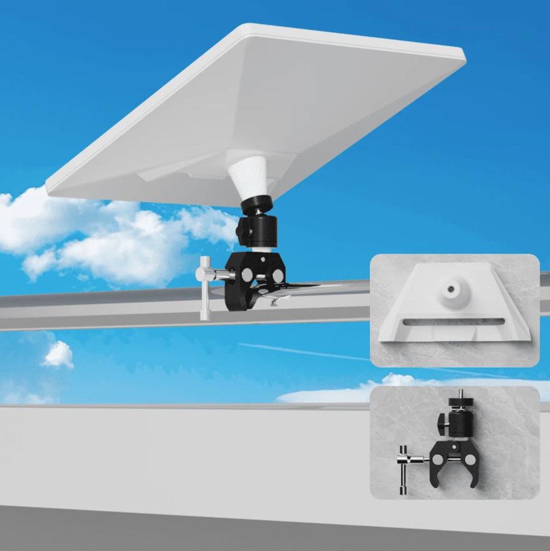 Adjustable Clamp Mount for Starlink Mini Pole Clamp Mount With Pipe ...