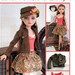 PDF Doll Clothes Sewing Pattern for Ellowyne, Mesmerizing Dress - Etsy