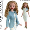 PDF Doll Clothes Sewing Pattern for 16" Ellowyne Wilde, Tonner, Re ...
