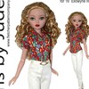 PDF Doll Clothes Sewing Pattern for 16 Ellowyne Wilde, Tonner, Re ...