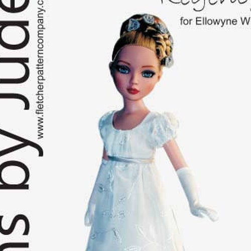 PDF Regency Dress Pattern for Ellowyne - Etsy