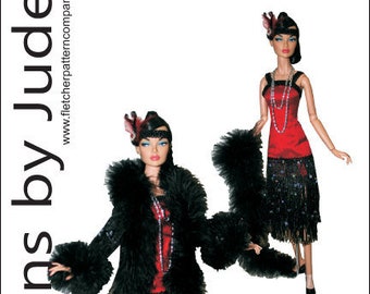 PDF Roaring Twenties Flapper Pattern for 16 Poppy Parker | Etsy