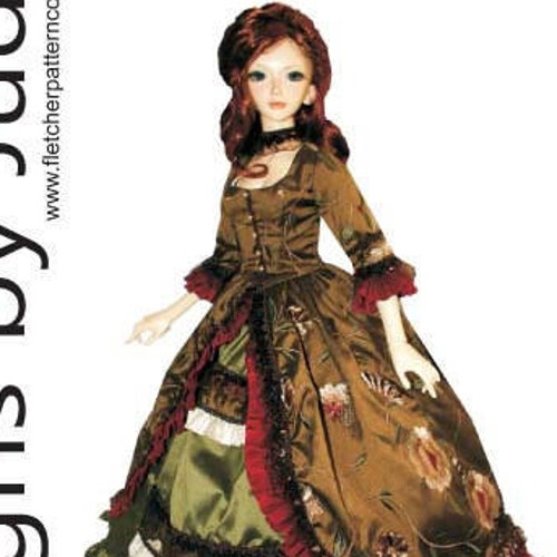 PDF Opulent Doll Clothes Sewing Pattern for 1/3 BJD SD Dolls - Etsy