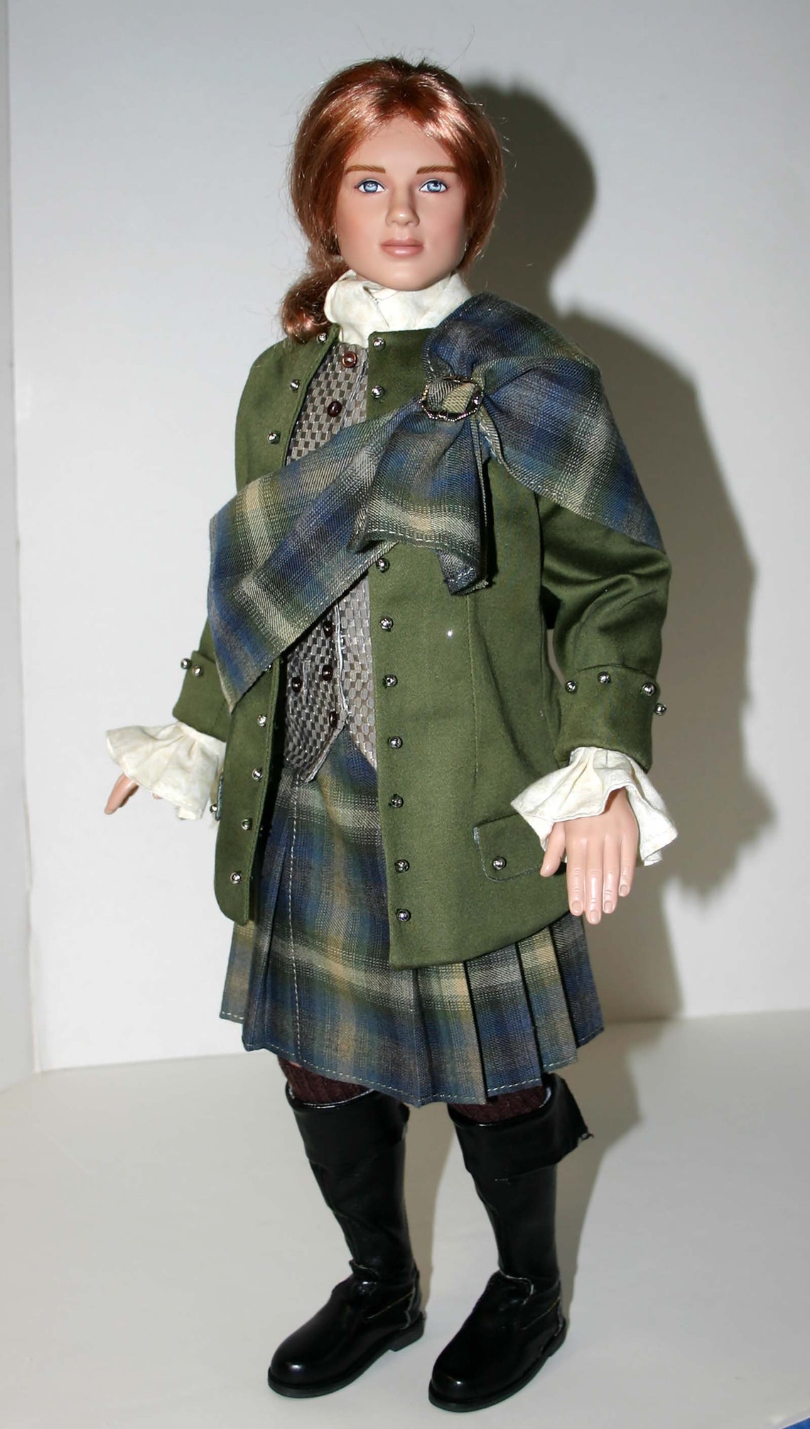 Outlander Wedding Jamie Doll Clothes Sewing Pattern for 19" Tonner Male ...