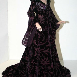 PDF All Hallows Eve Robe Doll Clothes Sewing Pattern for 16.5 RTB101 ...