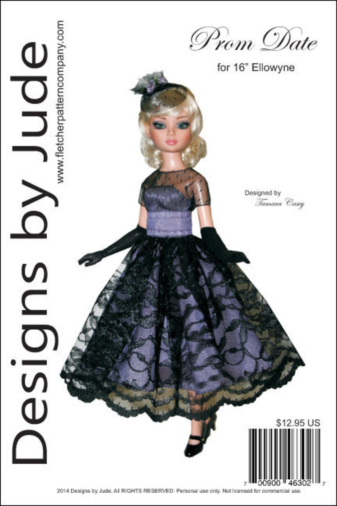 Prom Date Pattern for 16 Ellowyne Wilde Dolls Tonner - Etsy
