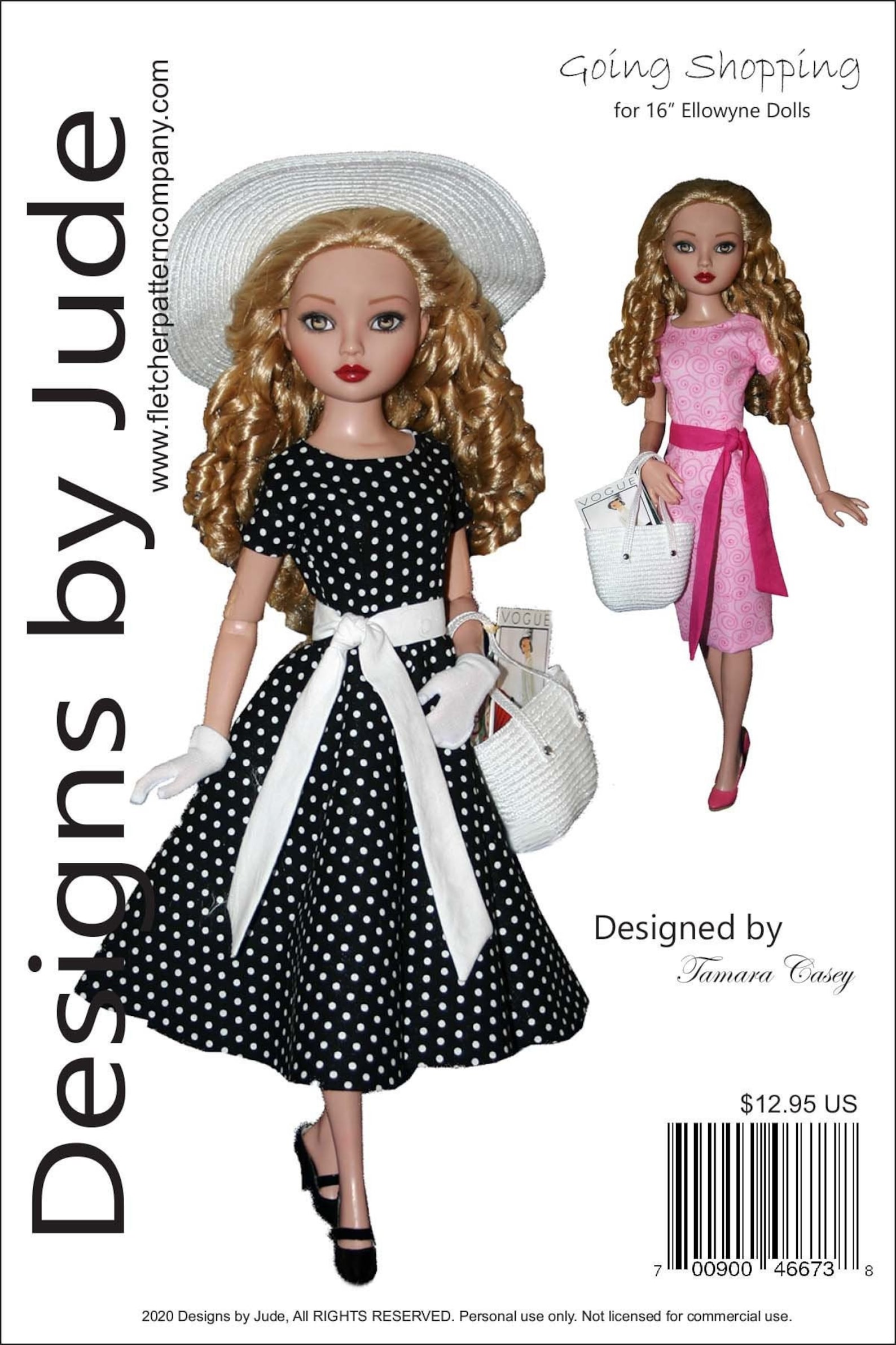 Doll Clothes Sewing Pattern for 16 Ellowyne Wilde - Etsy